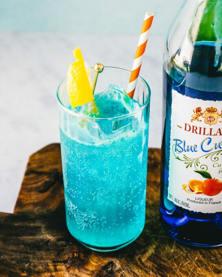 Blue Long Island Iced Tea – A Couple Cooks