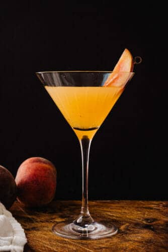 Perfect Peach Martini – A Couple Cooks