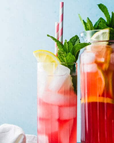 Fresh Pink Lemonade – A Couple Cooks