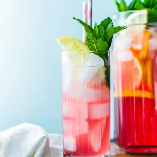 Easy Raspberry Lemonade – A Couple Cooks