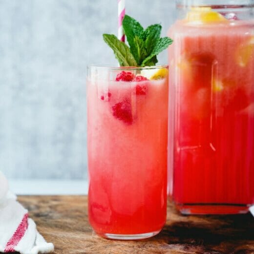 Easy Raspberry Lemonade – A Couple Cooks