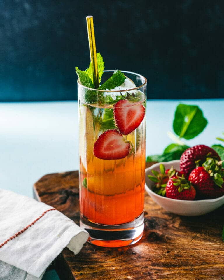 Strawberry Vodka Cocktail – A Couple Cooks