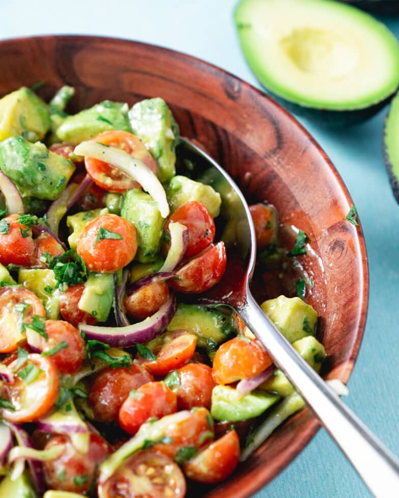 Simple Avocado Salad – A Couple Cooks