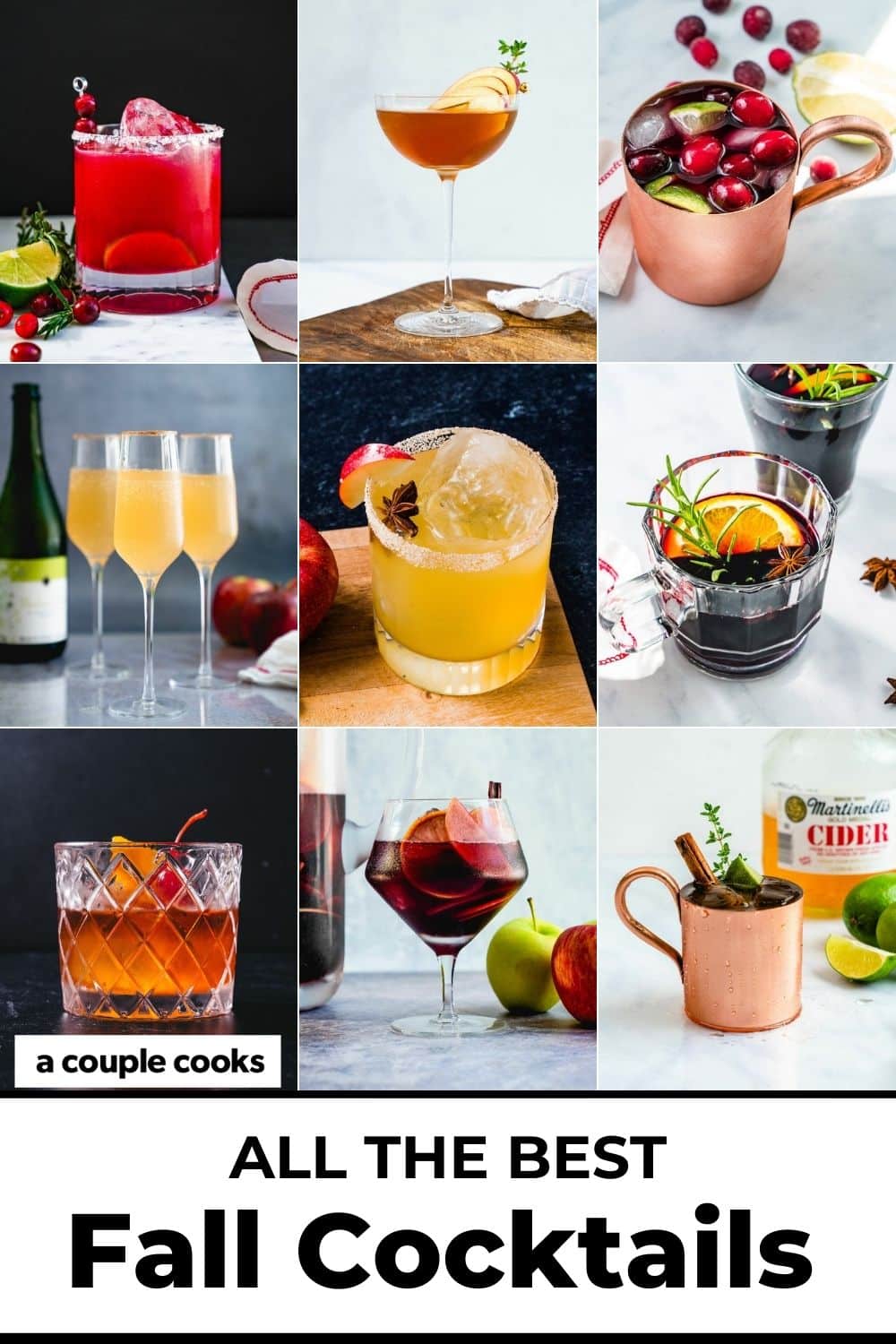 15 Fall Cocktails for the Season – A Couple Cooks