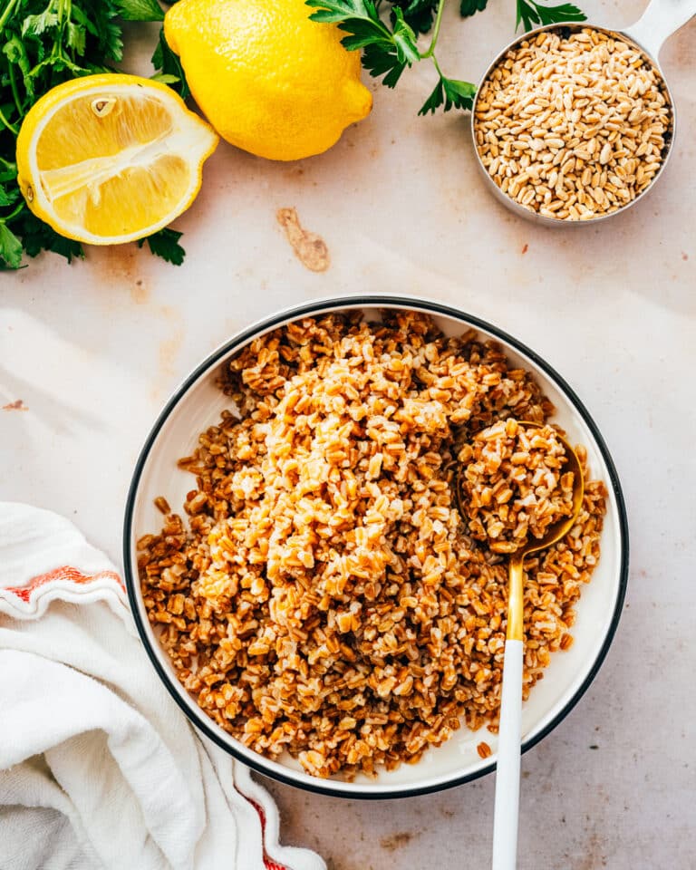 How to Cook Farro (Perfectly Chewy Grains Every Time)