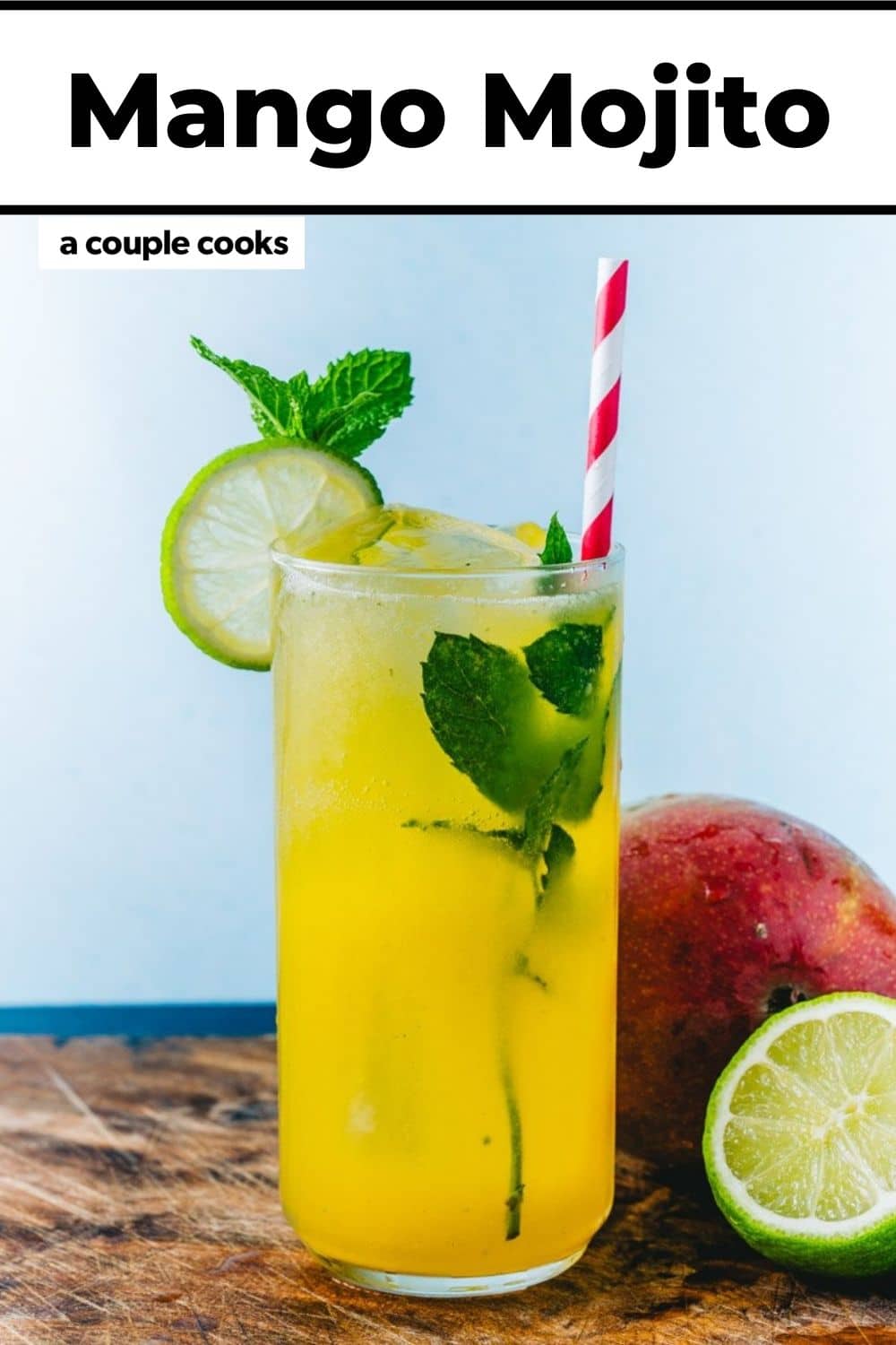 Mango Mojito – A Couple Cooks