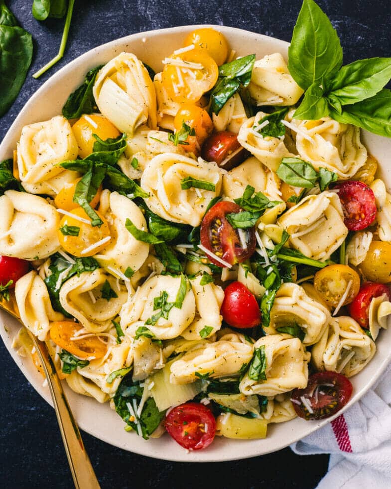 Easy Tortellini Salad A Couple Cooks