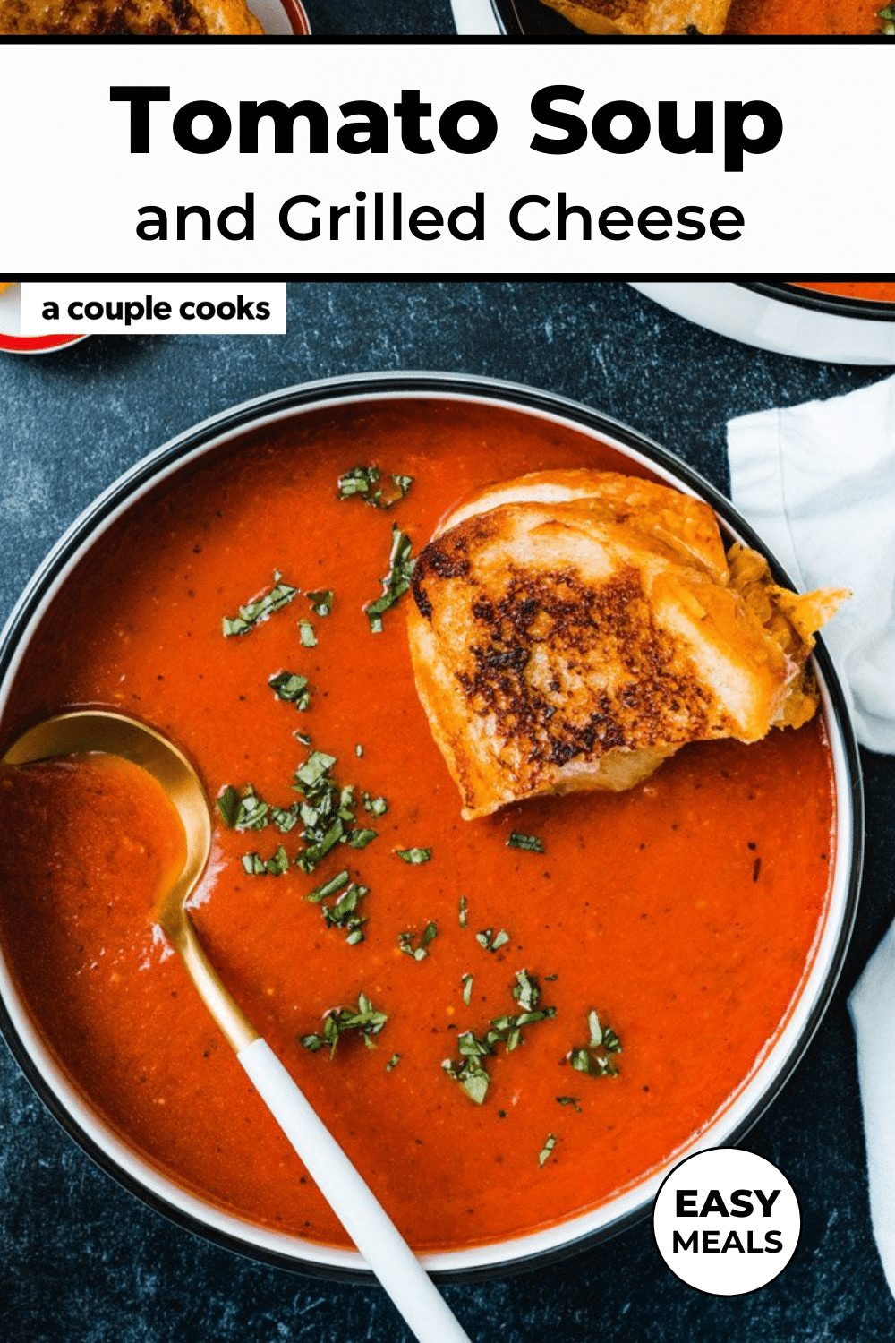 Grilled Cheese and Tomato Soup – A Couple Cooks