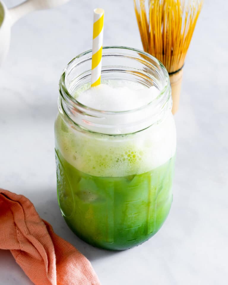 Iced Matcha Latte – A Couple Cooks
