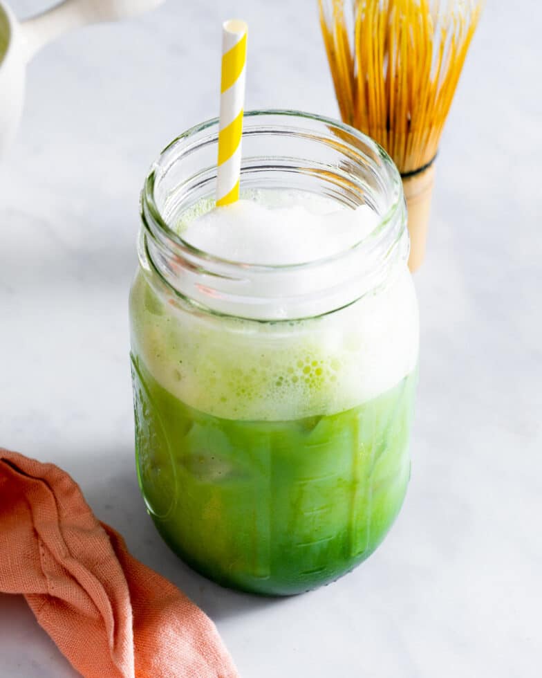 Iced Matcha Latte – A Couple Cooks