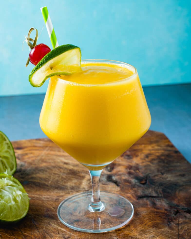 Frozen Mango Daiquiri – A Couple Cooks