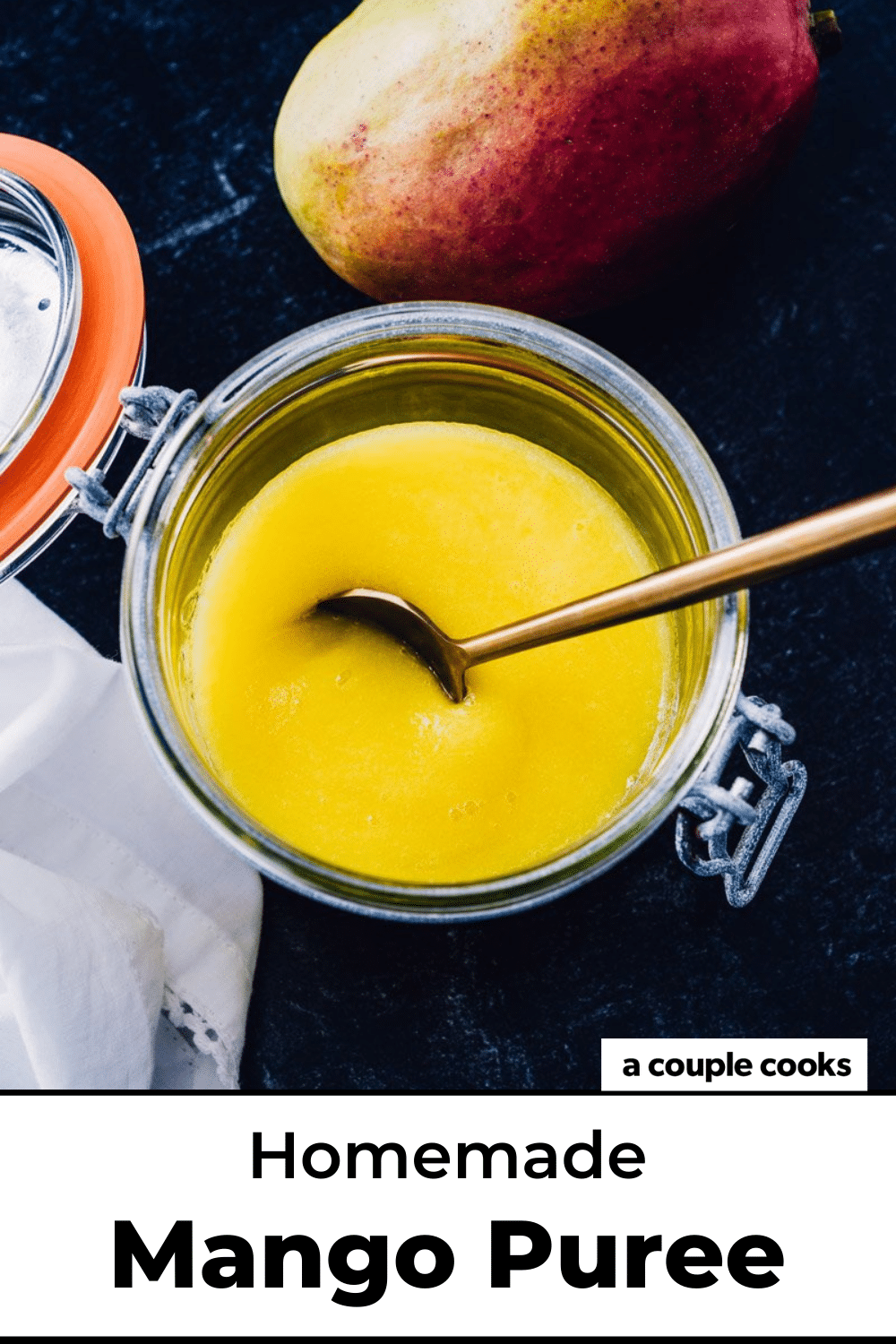 Mango Puree – A Couple Cooks