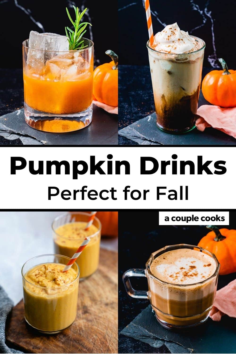 Top Pumpkin Drinks for the Season – A Couple Cooks