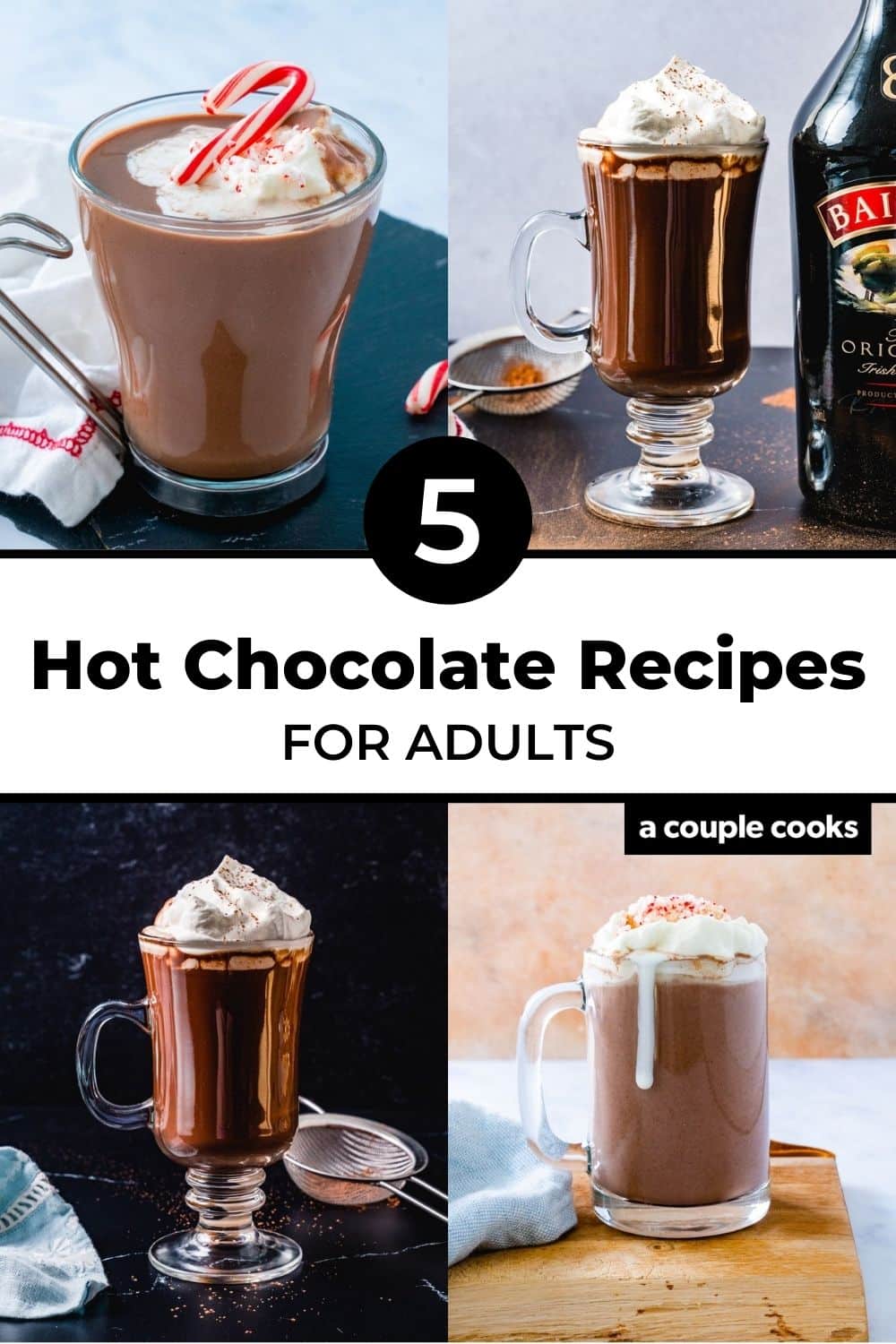 Top 5 Adult Hot Chocolate Recipes – A Couple Cooks