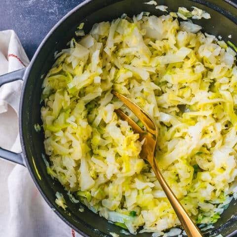 Perfect Boiled Cabbage – A Couple Cooks