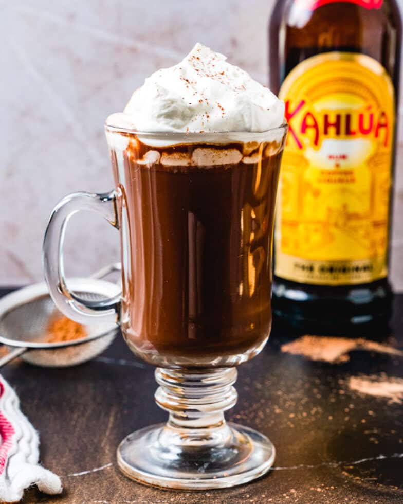 Kahlua Hot Chocolate – A Couple Cooks