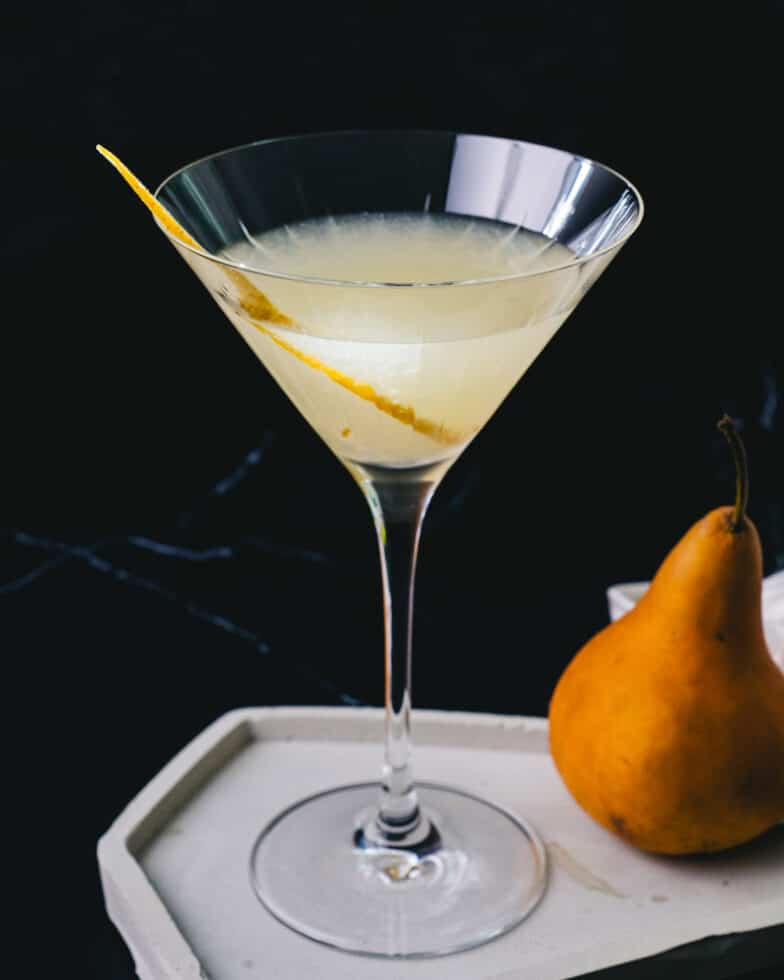 Pear Martini – A Couple Cooks