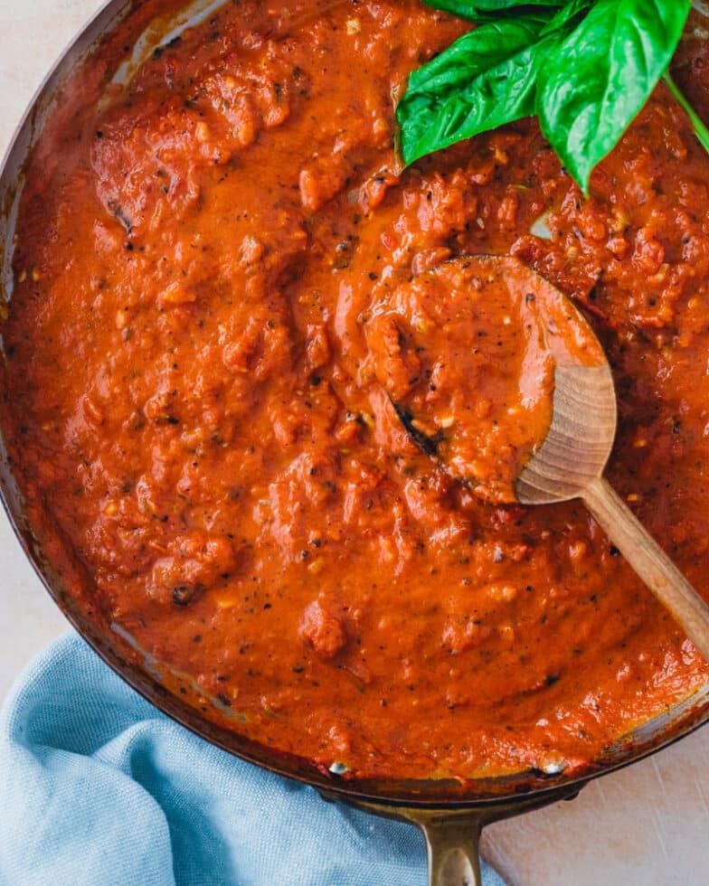 Tomato Cream Sauce – A Couple Cooks