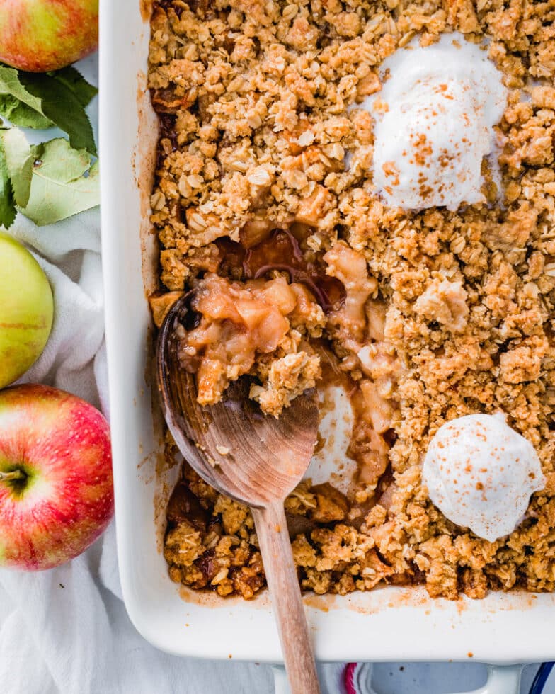 Classic Apple Crisp Recipe – A Couple Cooks