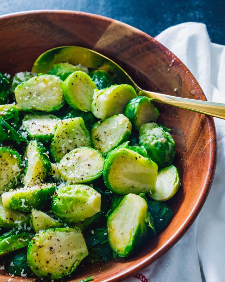 Boiled Brussels Sprouts – A Couple Cooks