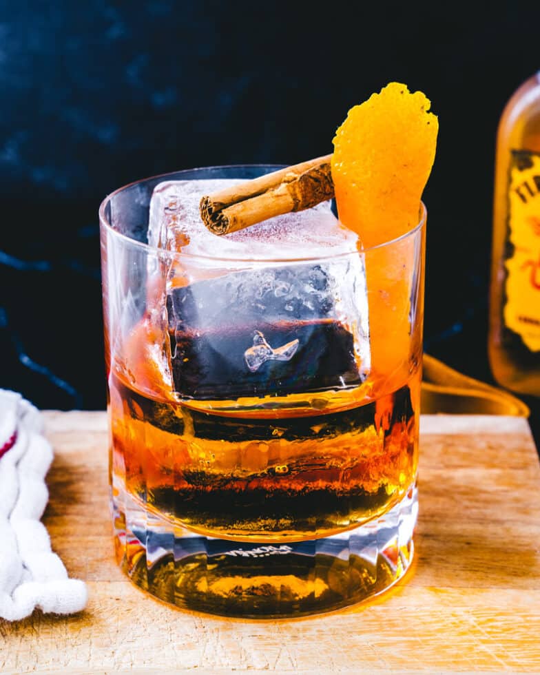 Fireball Old Fashioned – A Couple Cooks