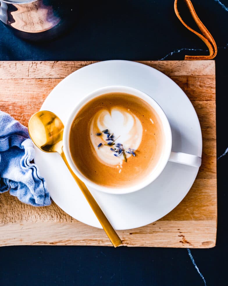 Lavender Latte – A Couple Cooks