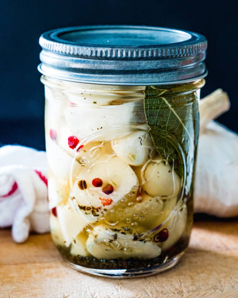 Quick Pickled Garlic – A Couple Cooks
