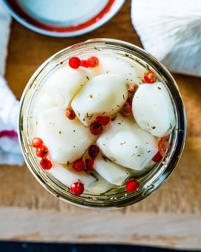 Quick Pickled Garlic – A Couple Cooks
