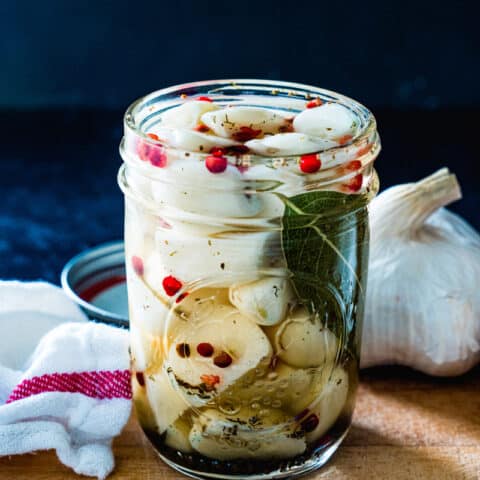 Quick Pickled Garlic – A Couple Cooks