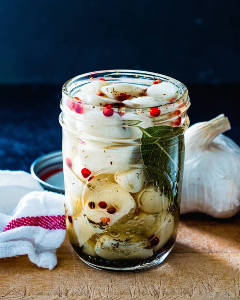 Quick Pickled Garlic – A Couple Cooks