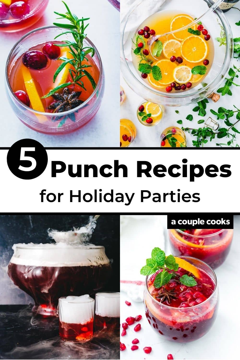 5 Easy Punch Recipes for Parties – A Couple Cooks