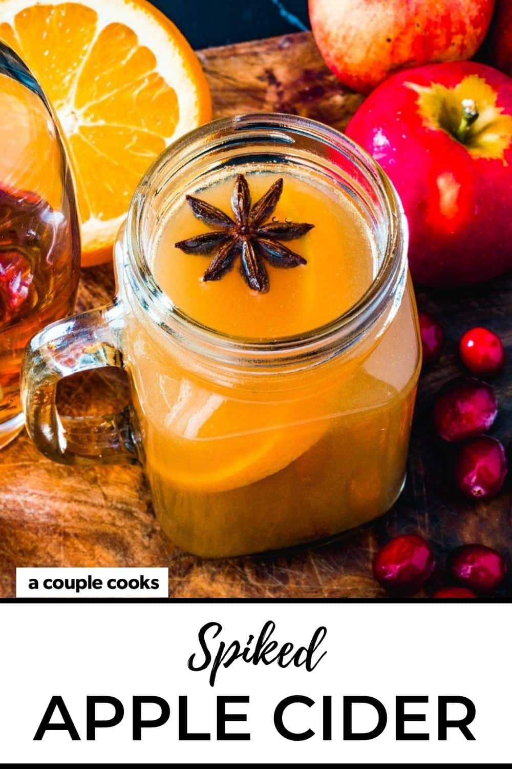 Spiked Apple Cider – A Couple Cooks