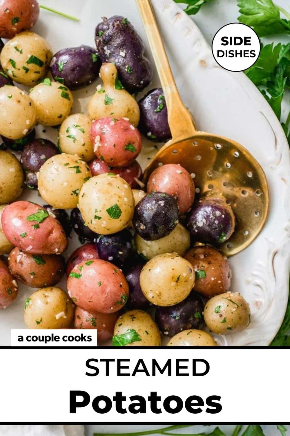 Steamed Potatoes – A Couple Cooks