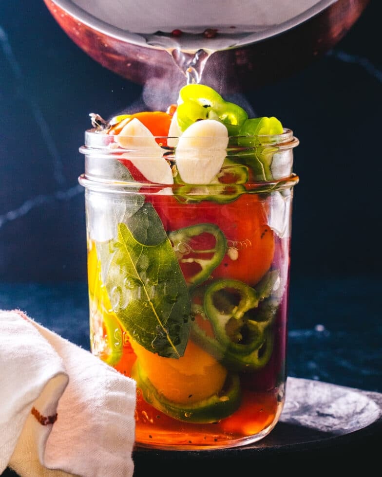 Easy Pickled Peppers – A Couple Cooks