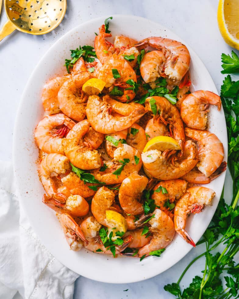 Steamed Shrimp Recipe (Juicy & Perfectly Seasoned) – A Couple Cooks