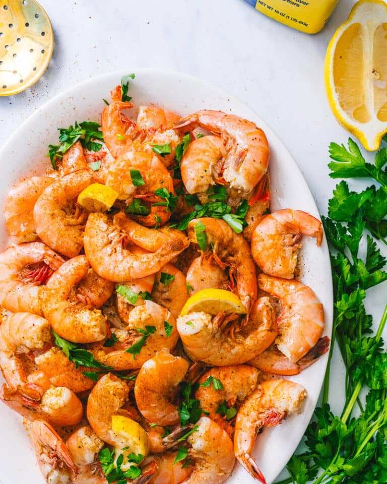 Steamed Shrimp Recipe (Juicy & Perfectly Seasoned) – A Couple Cooks