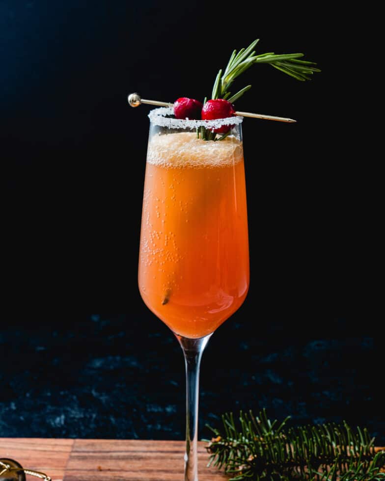 Christmas Mimosa – A Couple Cooks