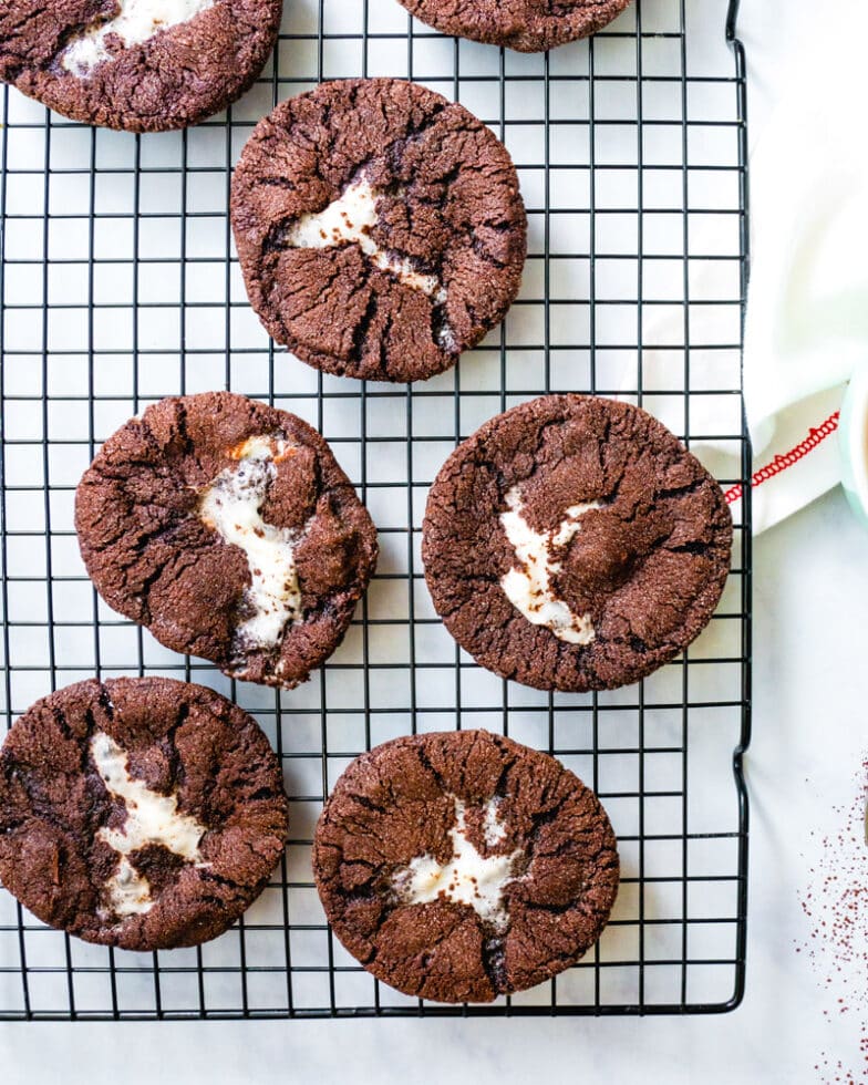 Hot Chocolate Cookies – A Couple Cooks