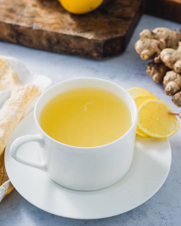 Lemon Ginger Tea – A Couple Cooks
