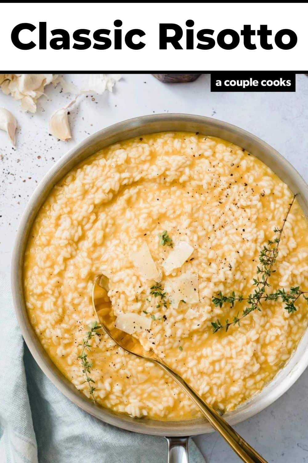 Classic Risotto Recipe – A Couple Cooks