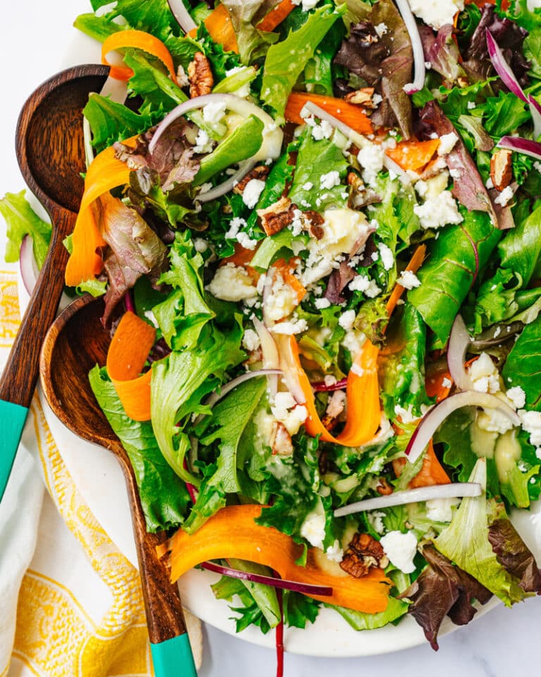 Simple Spring Mix Salad – A Couple Cooks