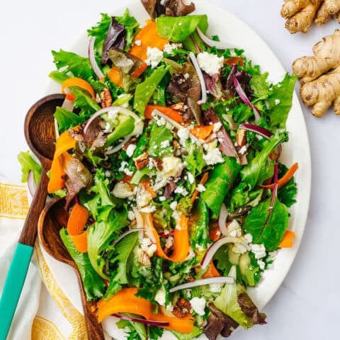 Simple Spring Mix Salad – A Couple Cooks