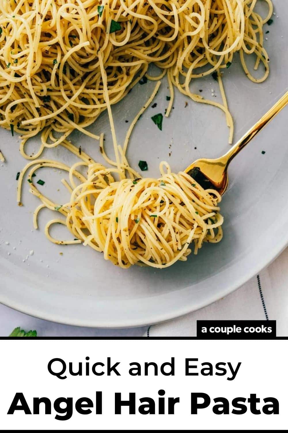 Easy Angel Hair Pasta – A Couple Cooks