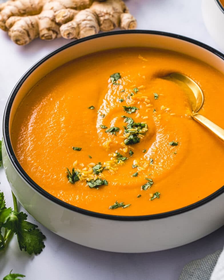 Carrot Ginger Soup – A Couple Cooks