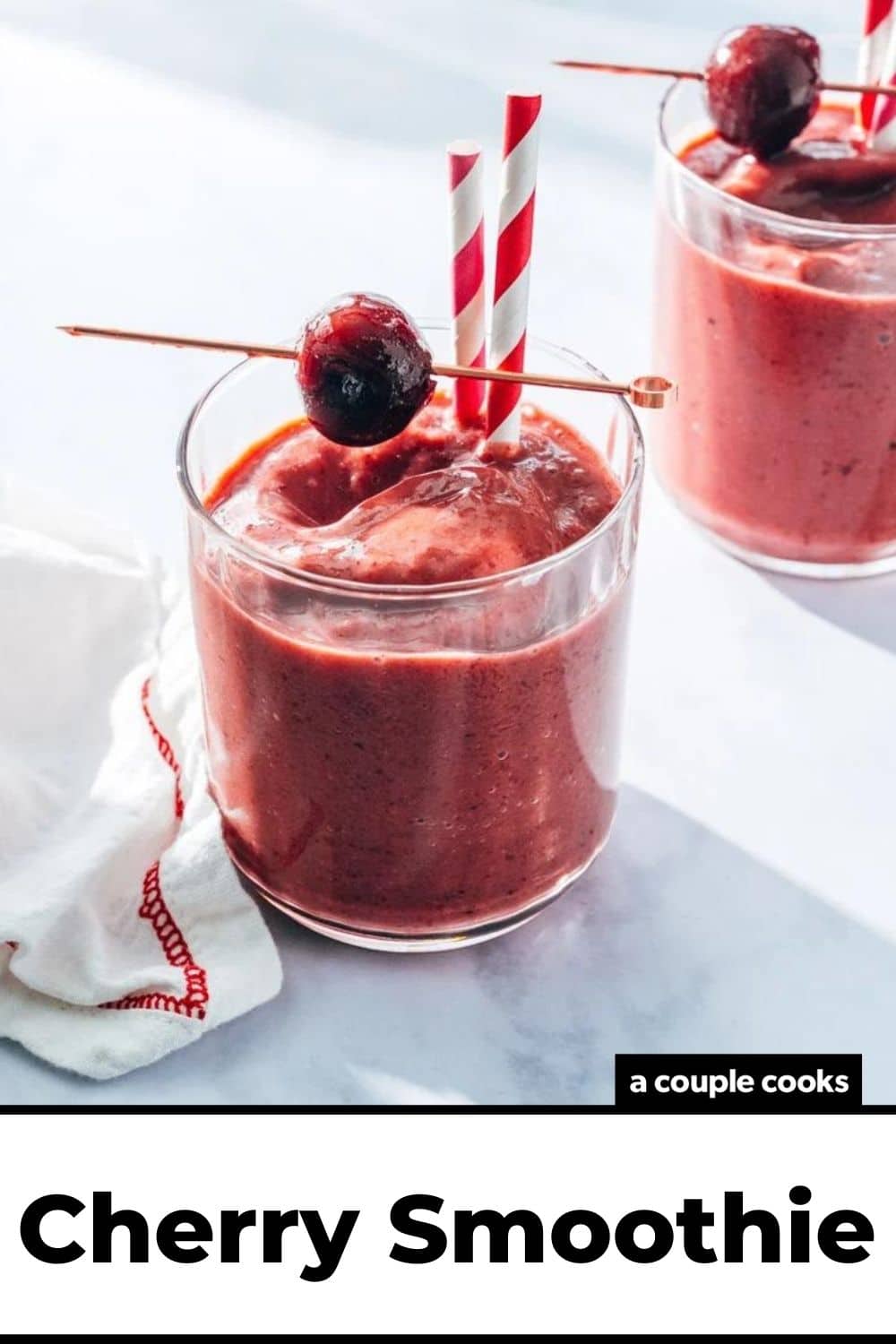 Cherry Smoothie – A Couple Cooks