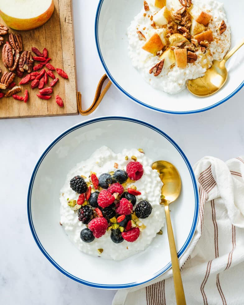 Cottage Cheese Breakfast Bowls – A Couple Cooks