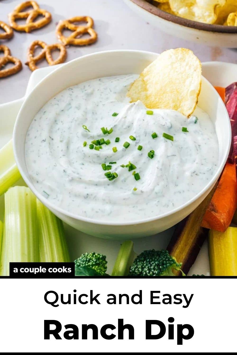 Easy Ranch Dip – A Couple Cooks