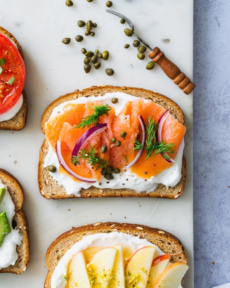 Smoked Salmon Toast – A Couple Cooks
