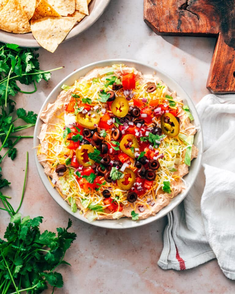 Taco Dip – A Couple Cooks