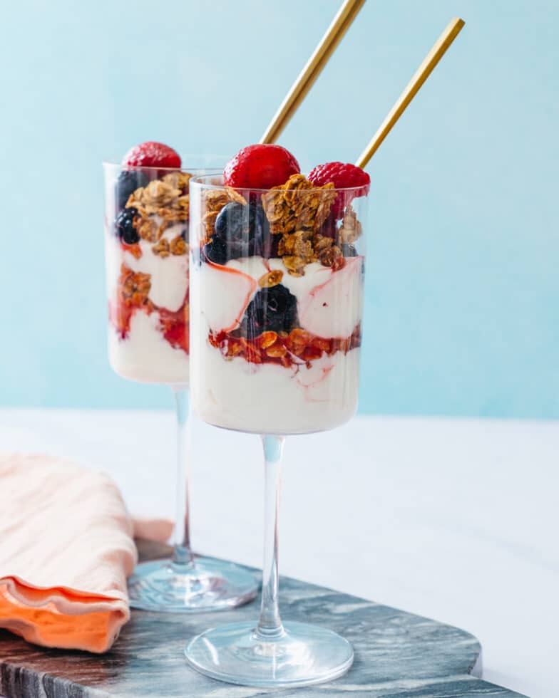 Yogurt Parfaits – A Couple Cooks